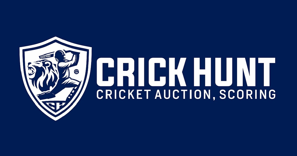 CRICKHUNT - Live Cricket Auction & Scoring for Tournaments. CRICKHUNT ...